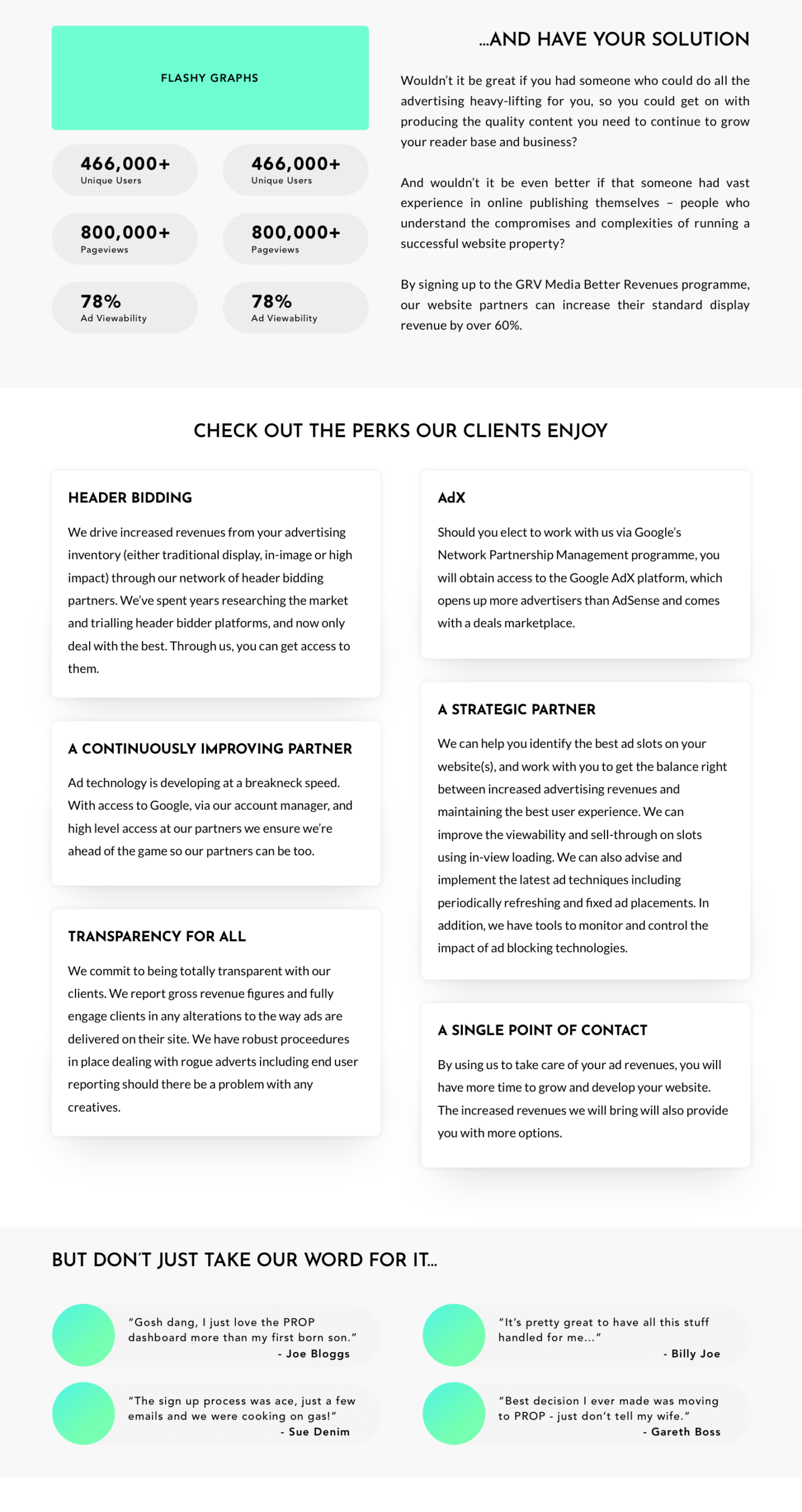 GRV Media & PROP: UI/UX Design – Rob Sparks